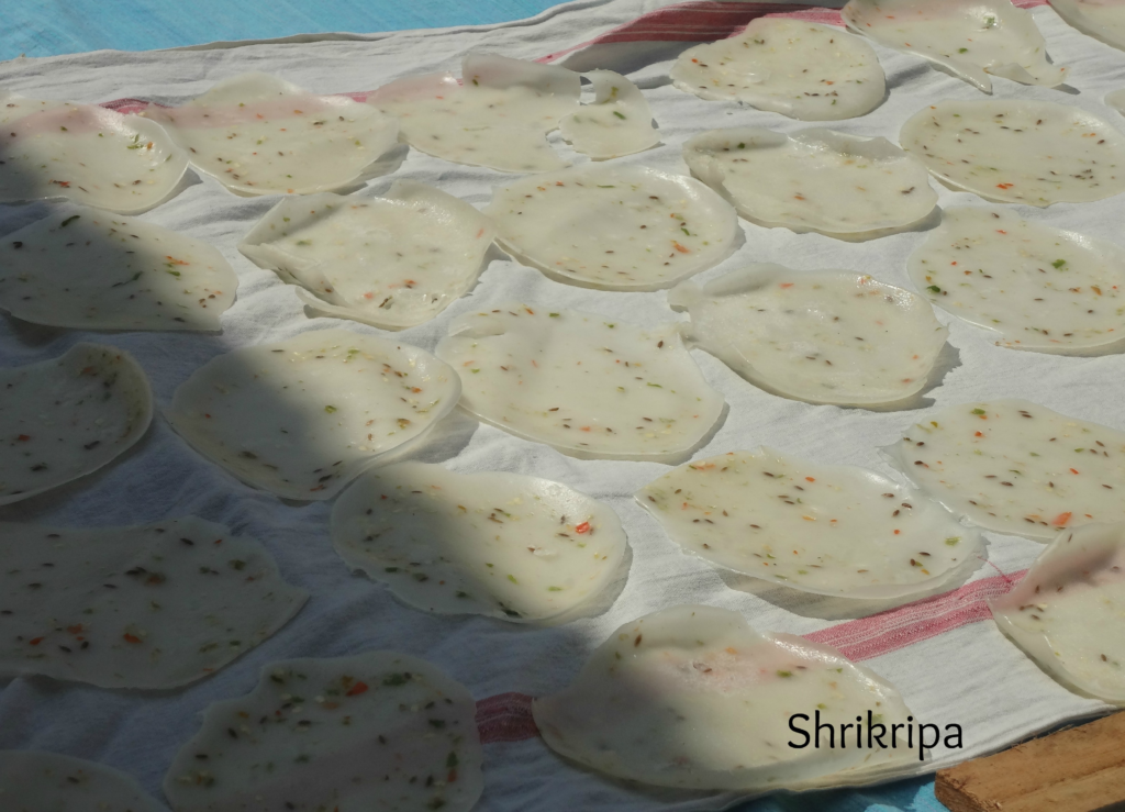 Akki Happala/Rice Papad: