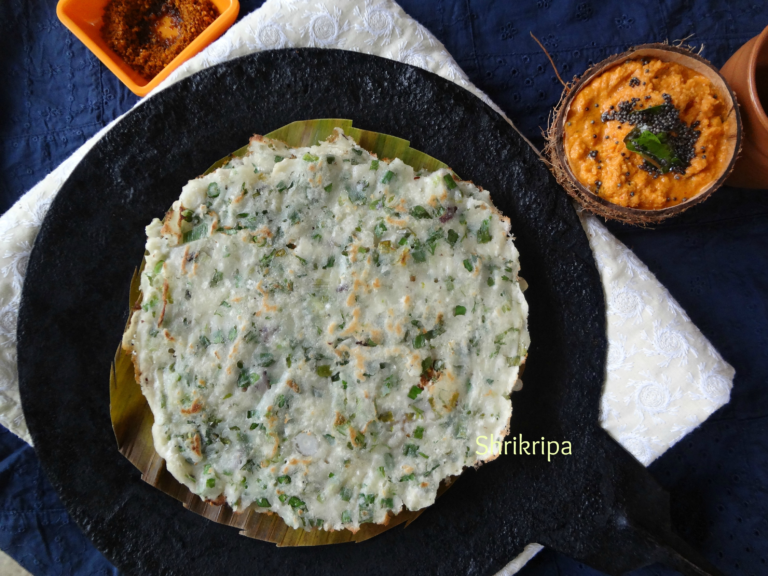 Spring Onion Akki Rotti: