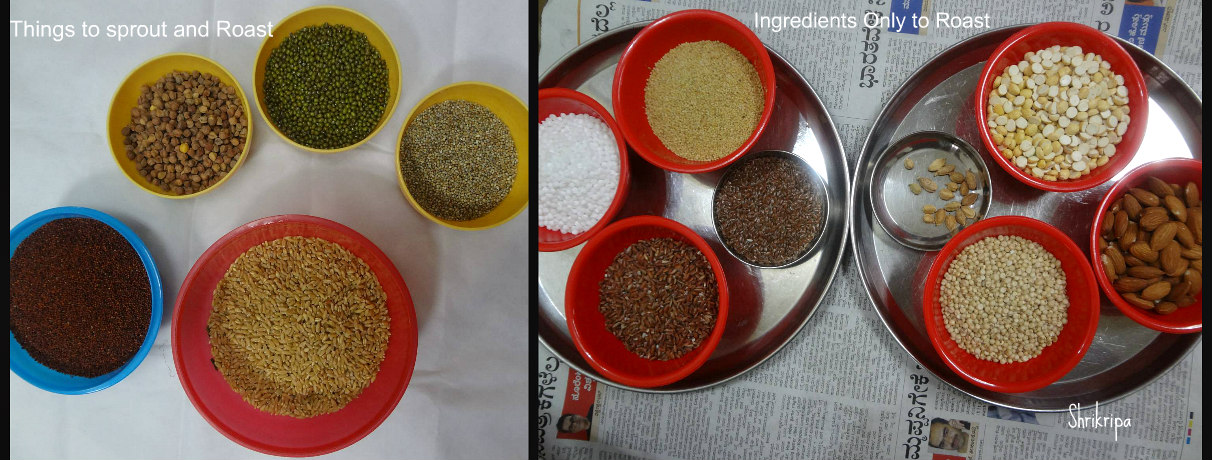 Protein rich Millet Health Mix: