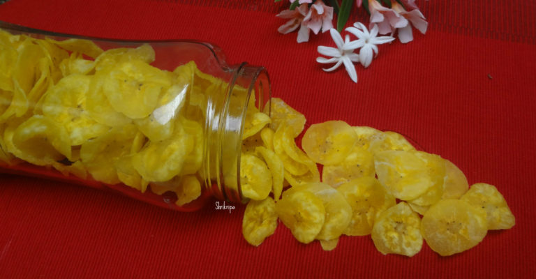 Nendra Balekai Chips / Kerala plantain chips: