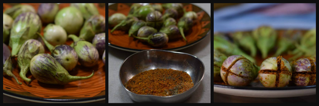 Instant Stuffed Brinjal: