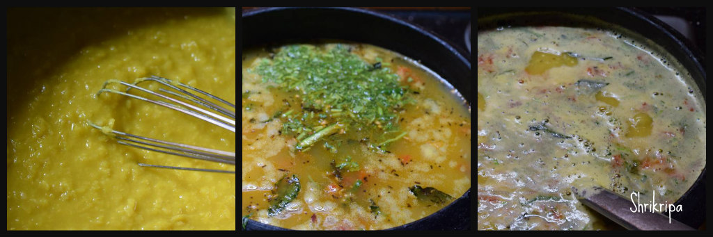 Idli soup /Side dish for Idlies